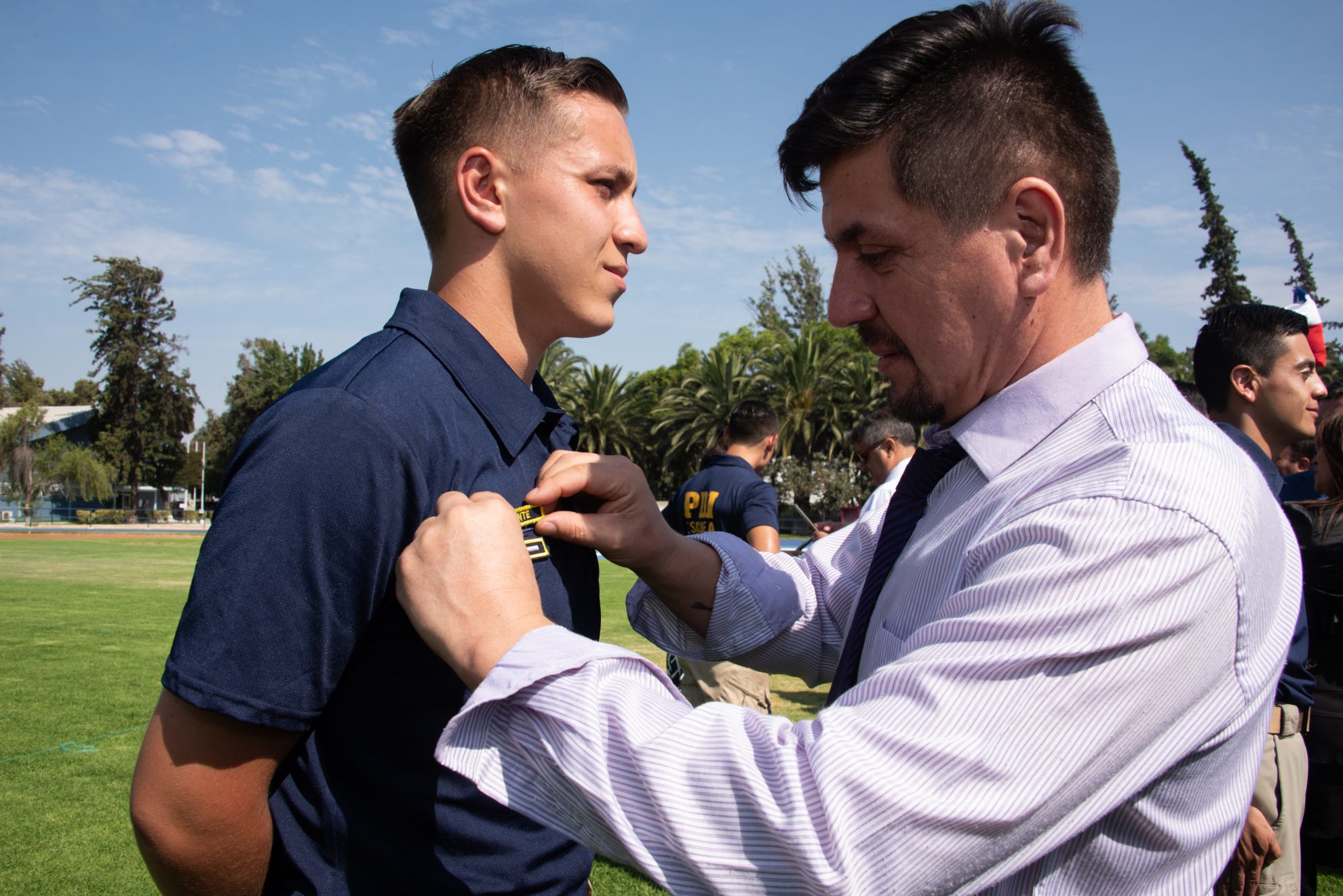 Escuela PDI realizó Ceremonia de Imposición de Parches, Aspirantes ...